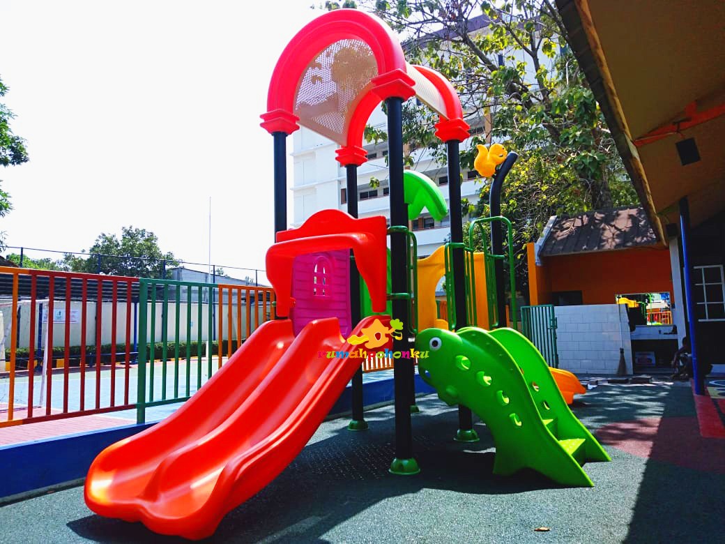 Garden Slide Set – Unity School Galaxi | TOKO Playgroound