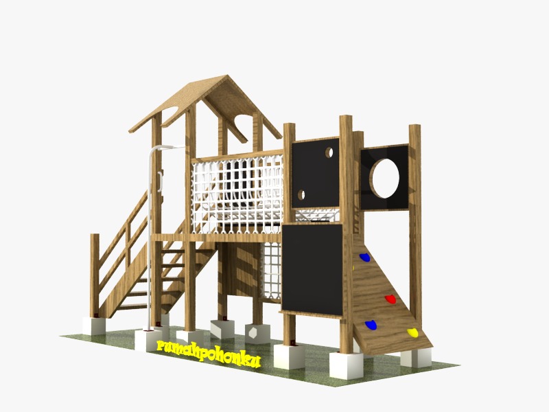 Wooden Playground Custom | TOKO Playgroound