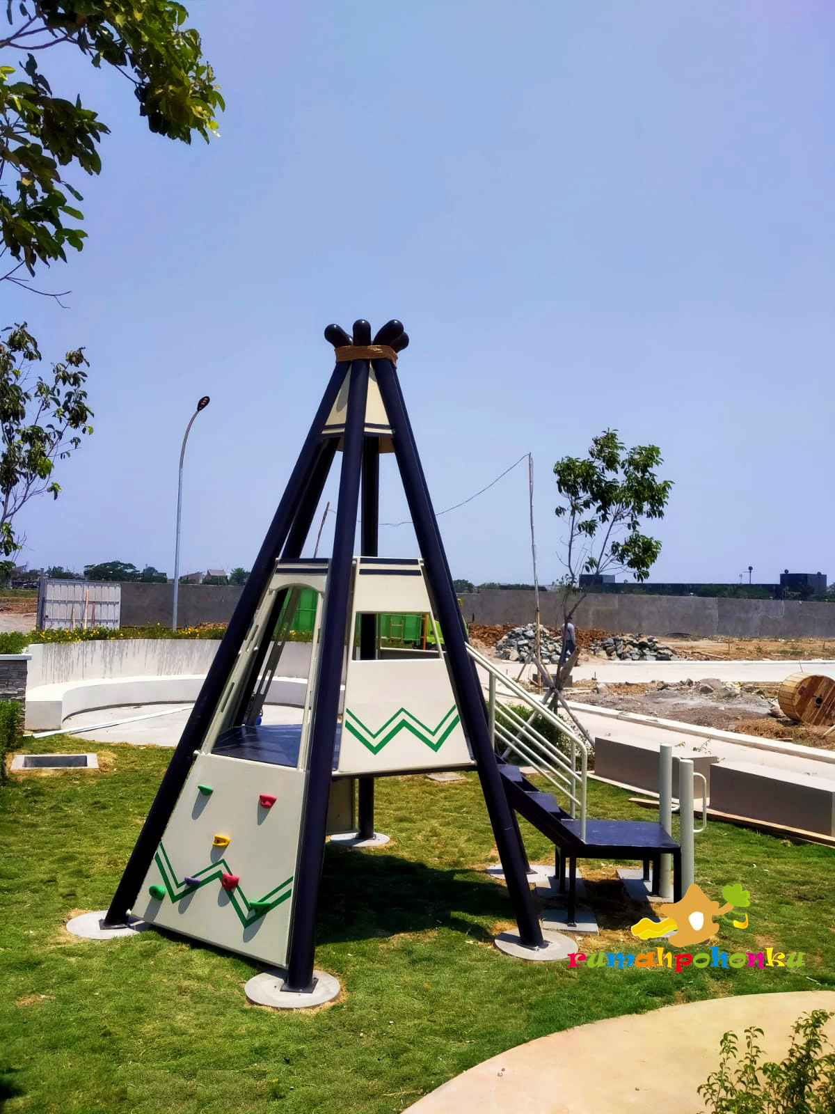 Teepee Playground Custom | TOKO Playgroound